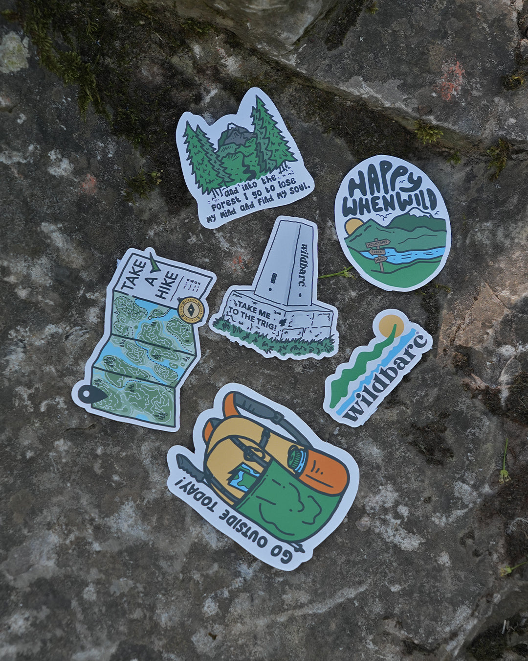 Wildbarc | Hike More Sticker Pack