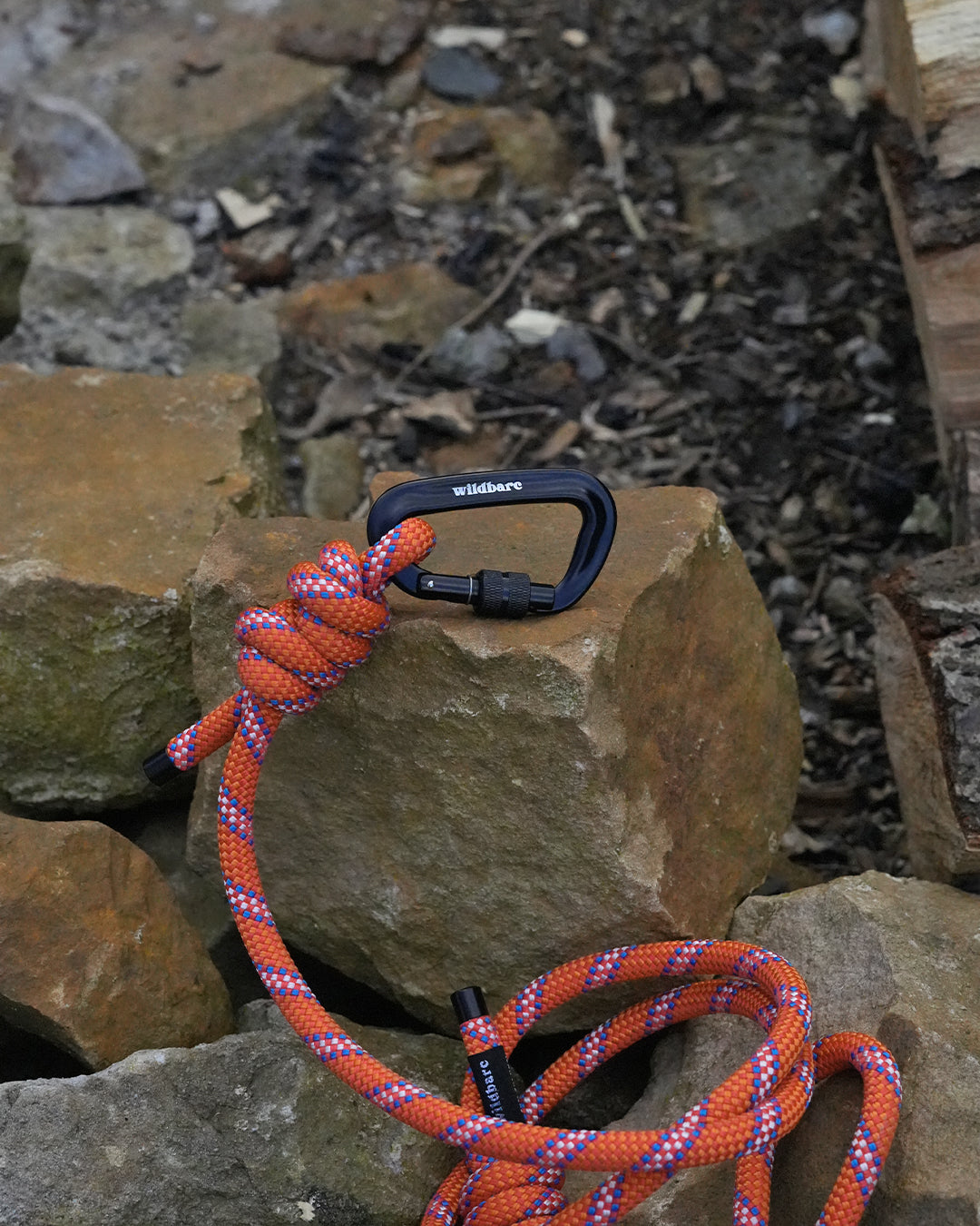 Wildbarc | Mostyn Orange Climbing Rope Dog Lead